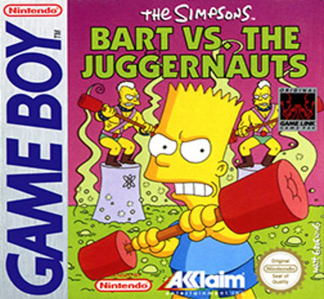 The Simpsons: Bart vs. the Juggernauts Nintendo Game Boy – Gandorion Games