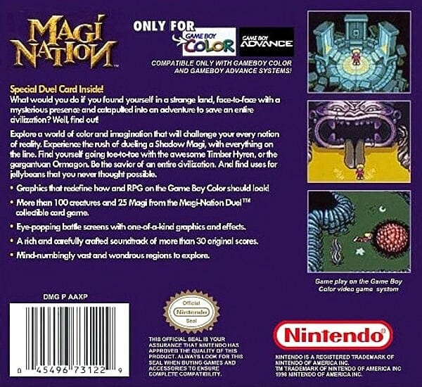 Magi Nation - Game Boy Color - Gandorion Games