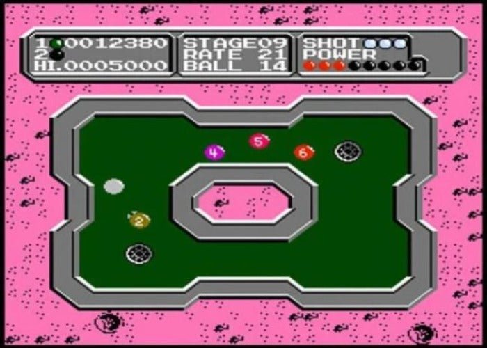 Lunar Pool Nintendo NES Video Game - Gandorion Games