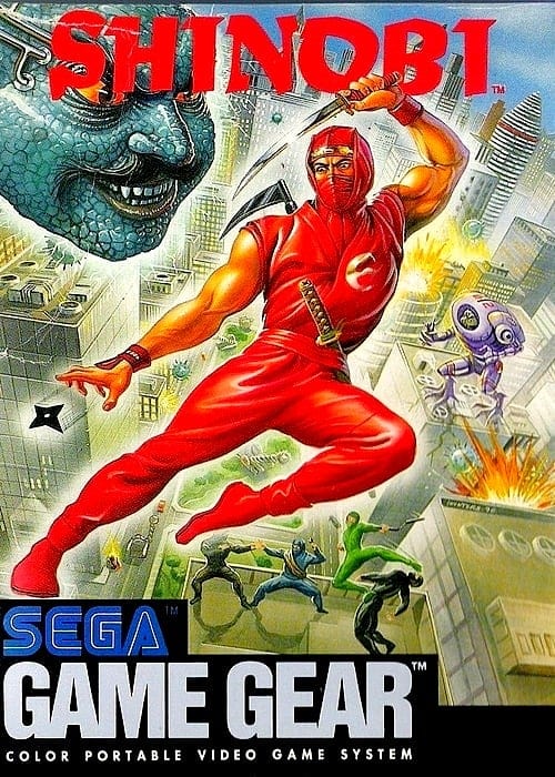 Shinobi Sega Game Gear Video Game - Gandorion Games